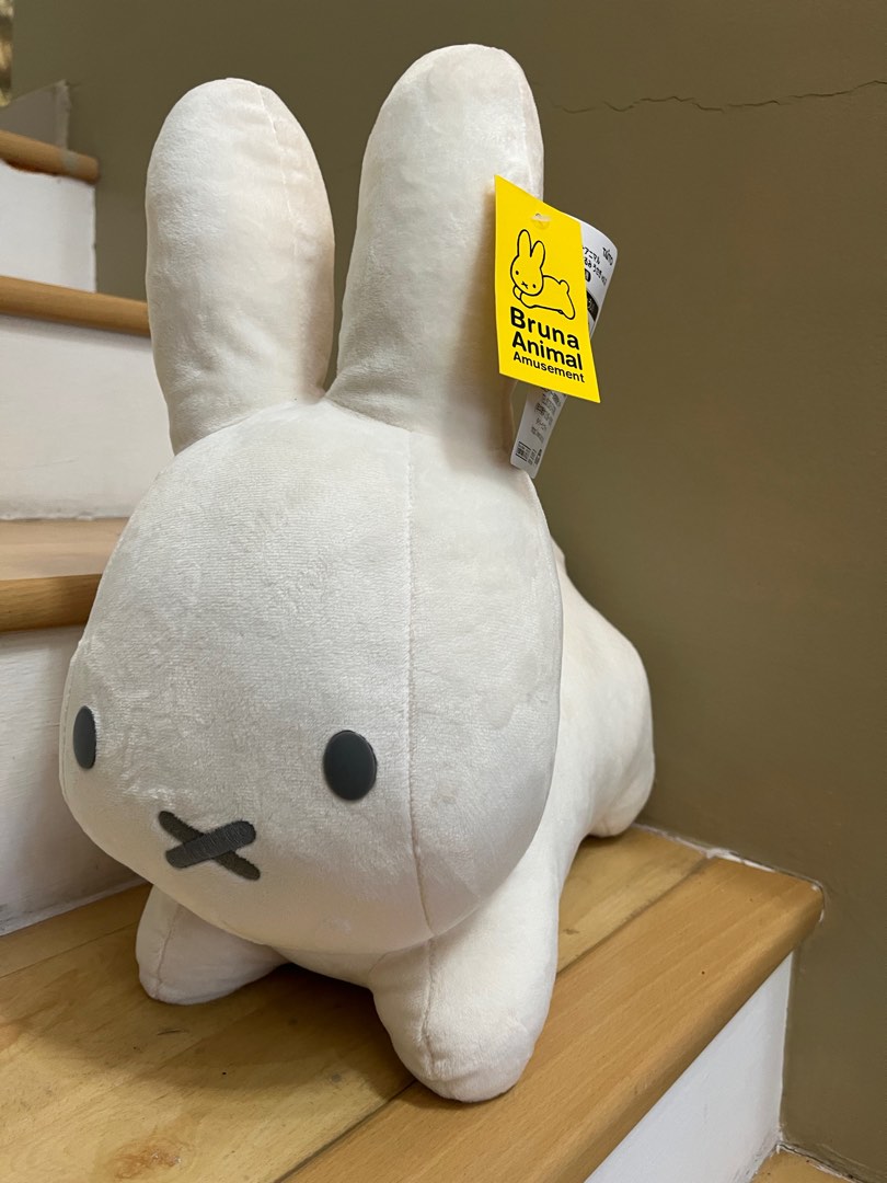 Original 40cm large Miffy bunny milky colour, Hobbies & Toys, Toys ...