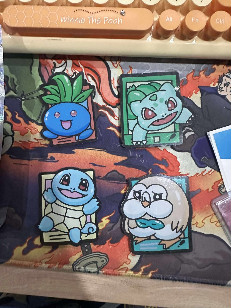 Pokemon Fridge Magnets - Oddish | Squirtle | Bulbasaur | Rowlet ...
