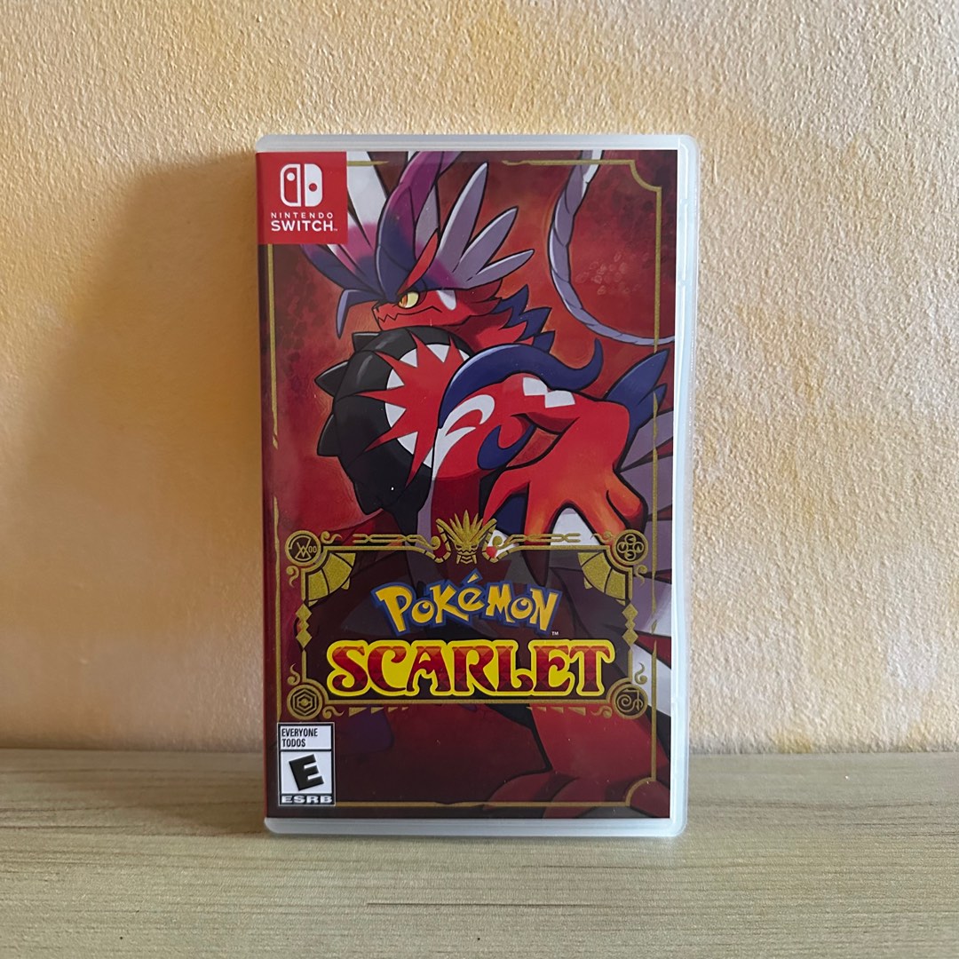 Pokemon Scarlet - Nintendo Switch Game, Video Gaming, Video Games ...
