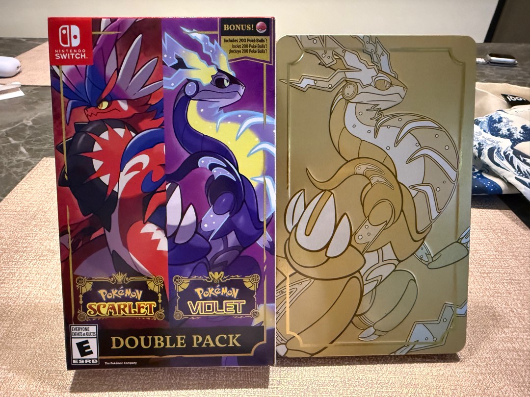 Pokemon Scarlet and Violet Double Pack - Nintendo Switch, Video Gaming ...