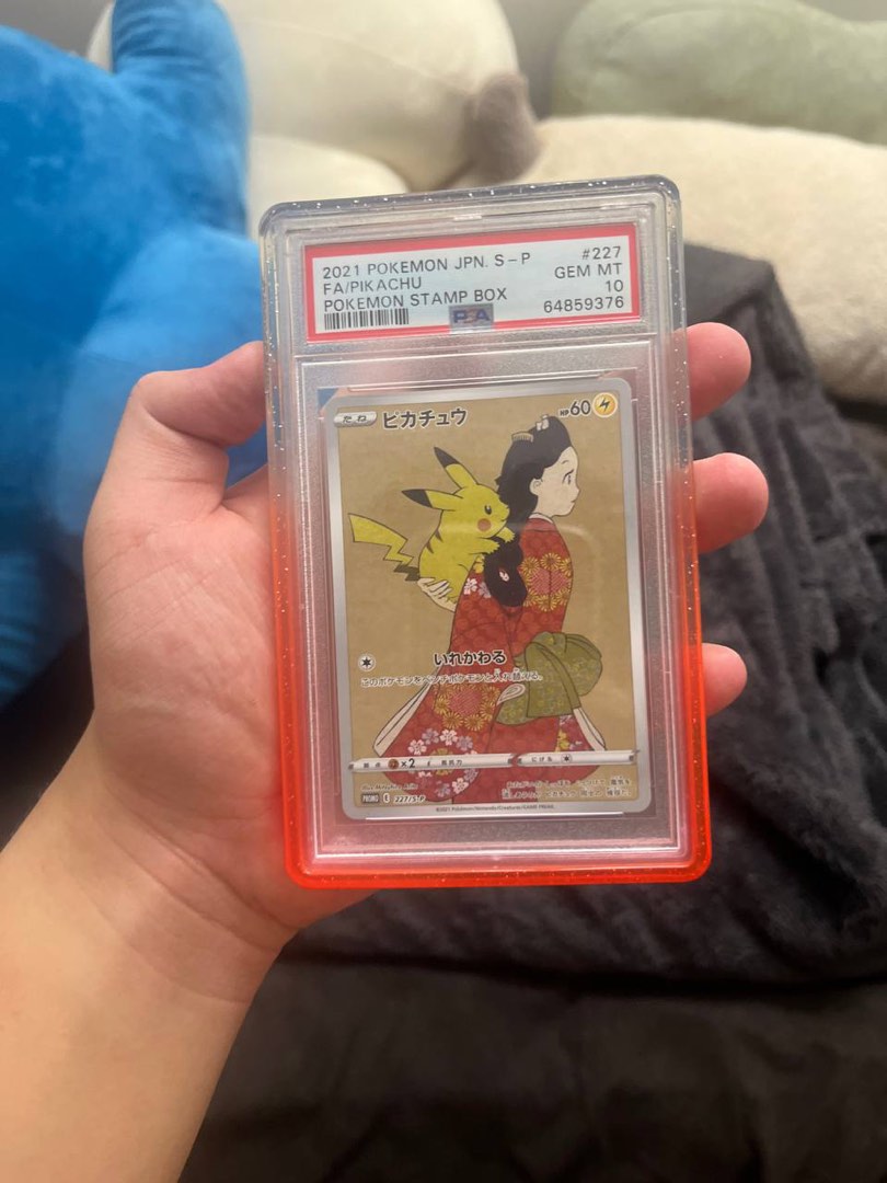 Pokemon Stamp Box FA/Pikachu #227 PSA 10 Gem Mint, Hobbies & Toys, Toys ...