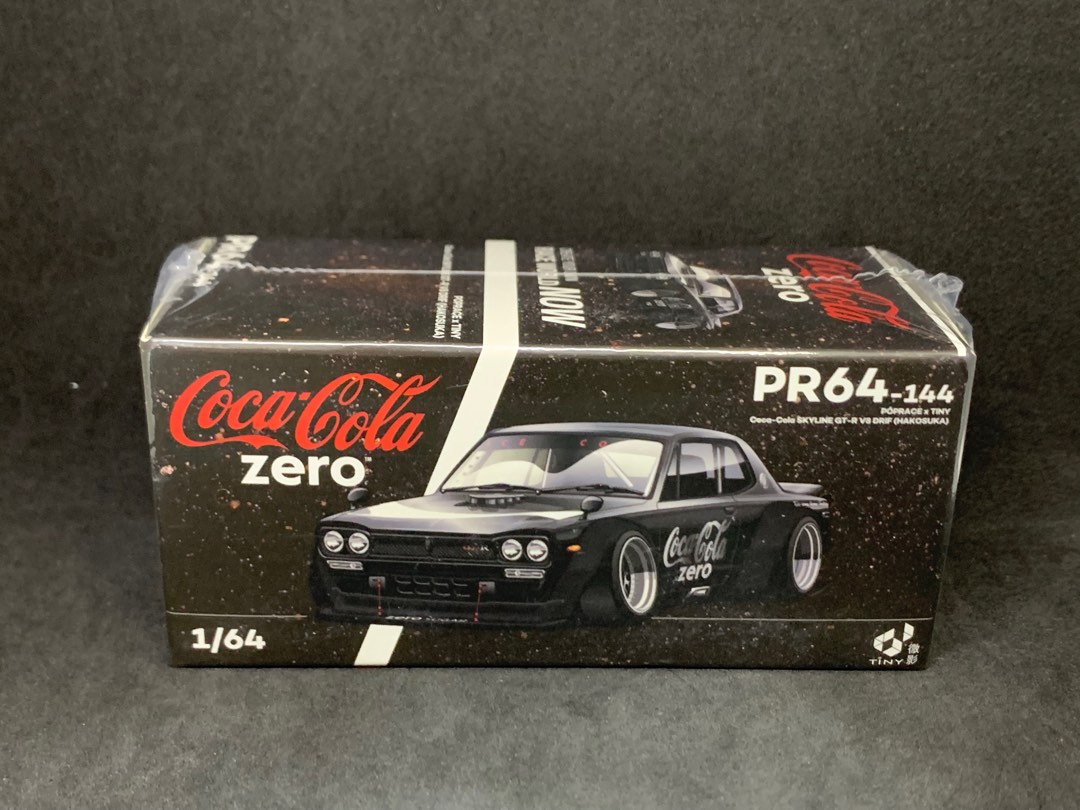 POP RACE 144 Skyline GTR V8 Drift Hakosuka Coca Cola Zero 可樂 poprace ...
