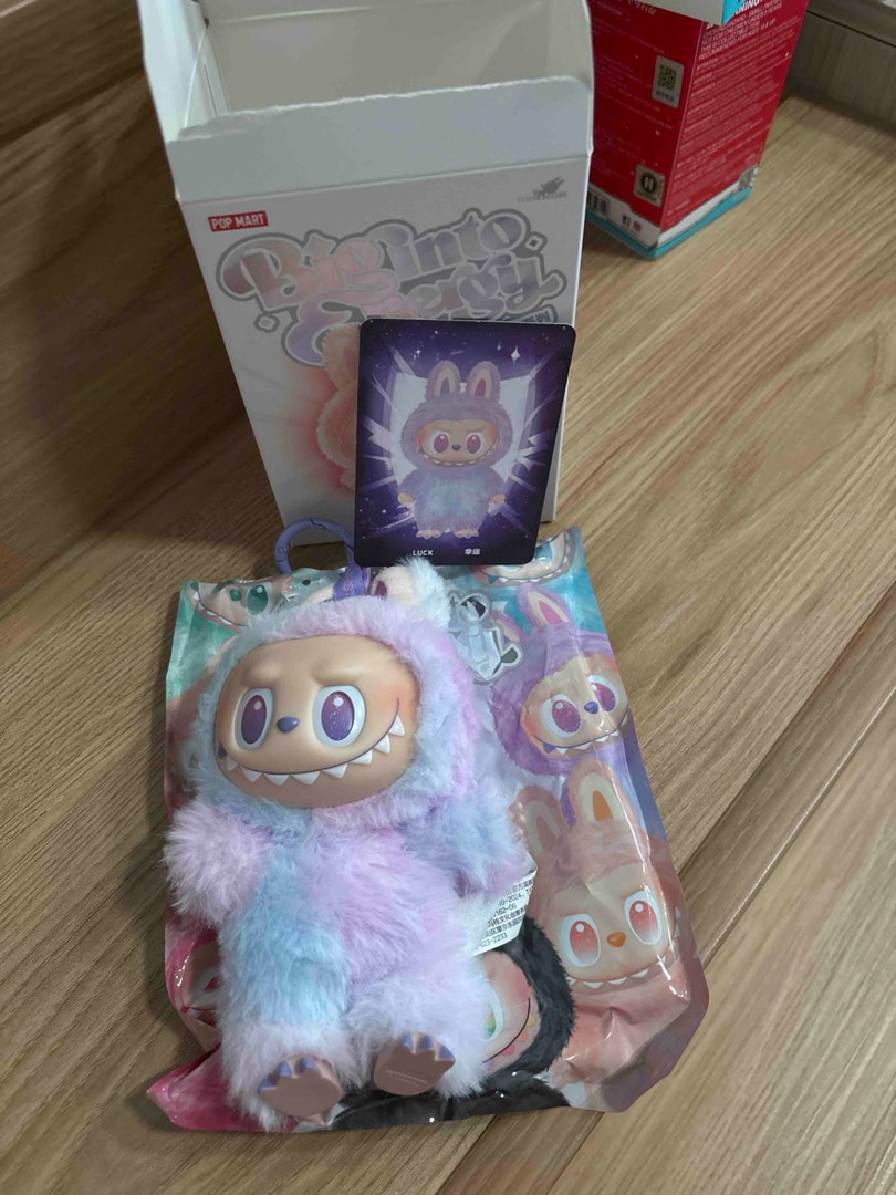 POPMART LABUBU V3 - Lucky, Hobbies & Toys, Toys & Games on Carousell