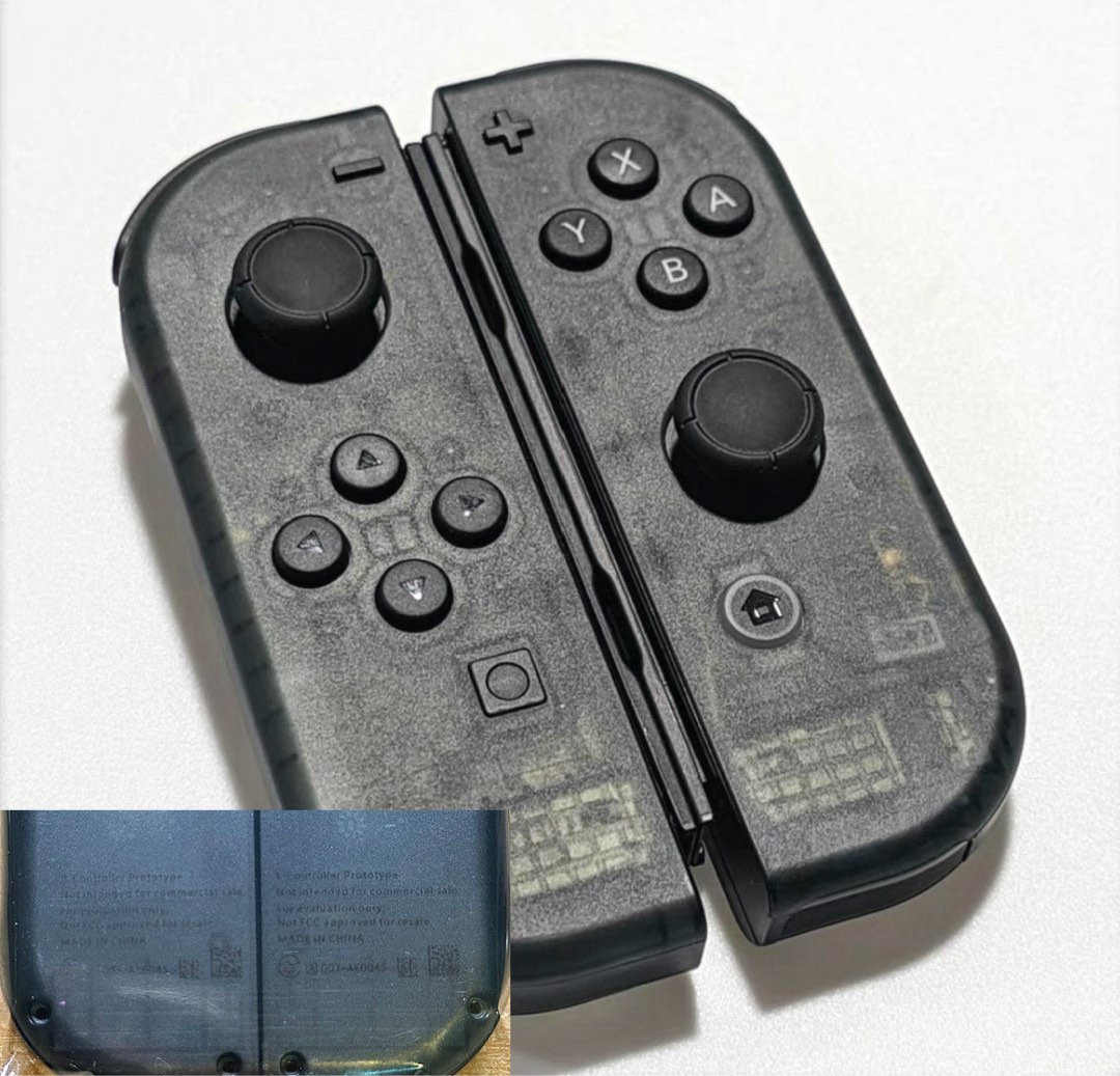 [RARE] Authentic Prototype Nintendo Switch Joycon shell translucent ...