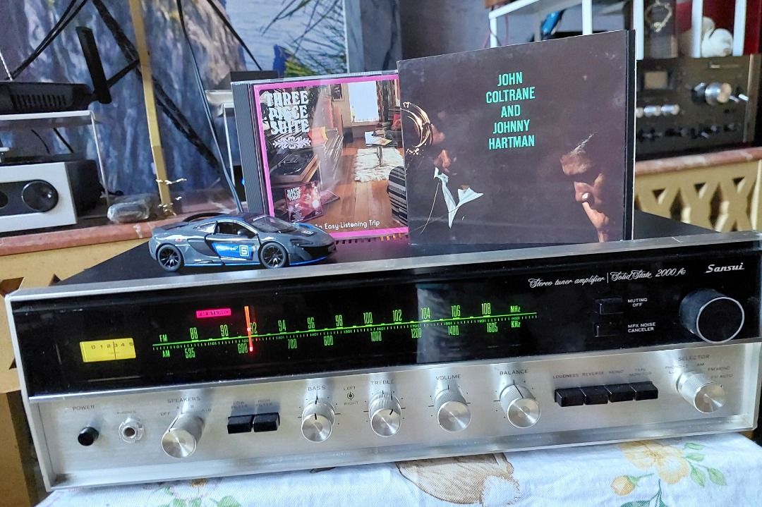 Restored Plug n Play: SANSUI 2000A classic tuner amplifier 1969-71 ...