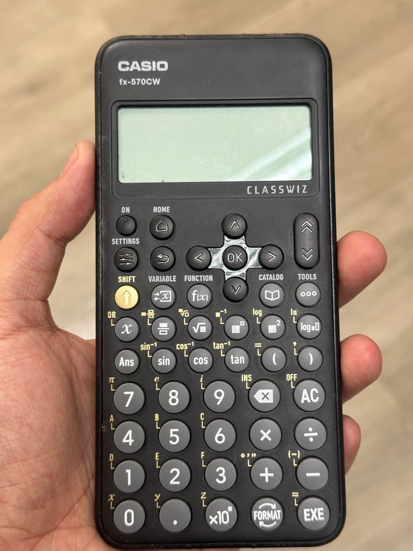 Scientific Calculator Casio Fx 570CW (class wiz), Hobbies & Toys, Stationary & Craft, Stationery ...