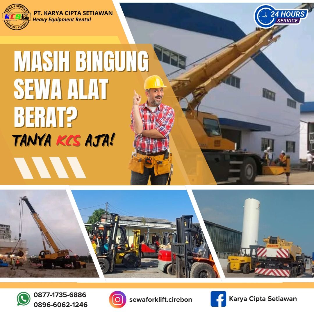 SEWA FORKLIFT TALANG - TEGAL PT. KCS TELP. 087717356886, Jasa, Lainnya ...
