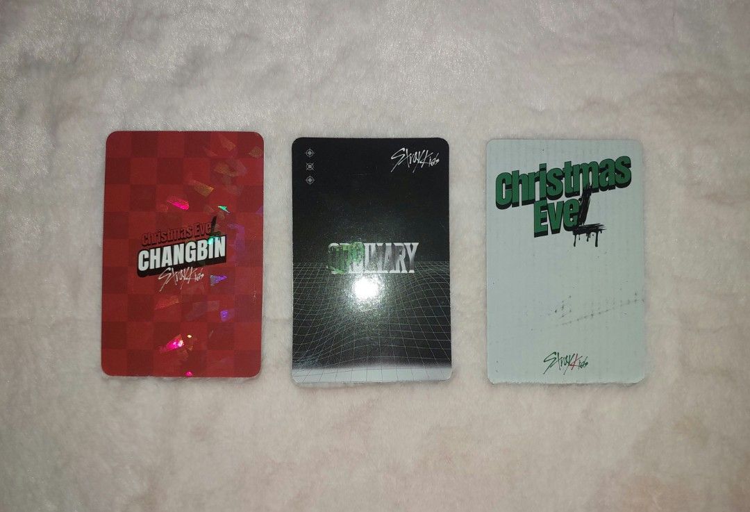 Stray Kids Skz Changbin Photocard — CeveL Holographic, Oddinary, CeveL ...