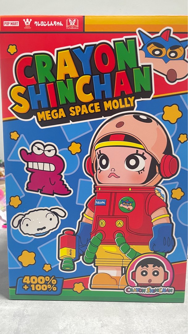 Space Molly crayon Shin Chan, Hobbies & Toys, Toys & Games on Carousell