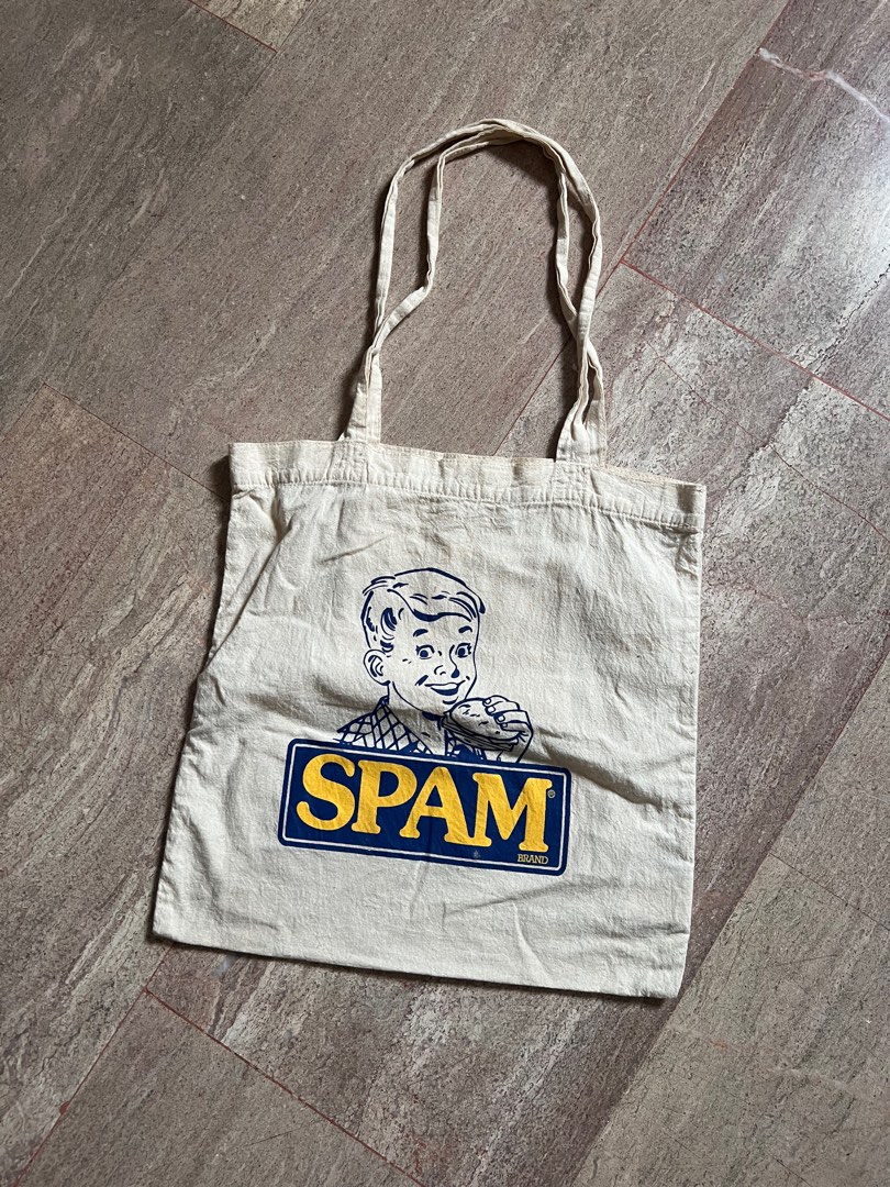 SPAM Brand Tote Bag, Women's Fashion, Bags & Wallets, Tote Bags on ...