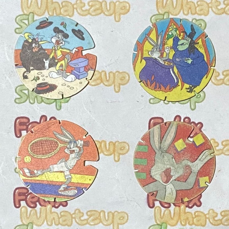Tazos Looney Tunes Bugs Bunny Original, Toys & Collectibles, Lainnya di ...