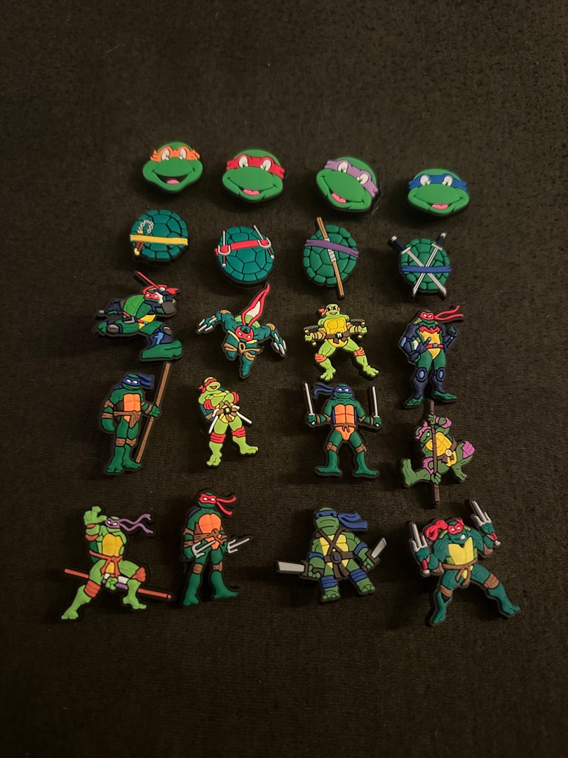Teenage mutant ninja turtle Jibbitz Crocs shoes, Everything Else ...