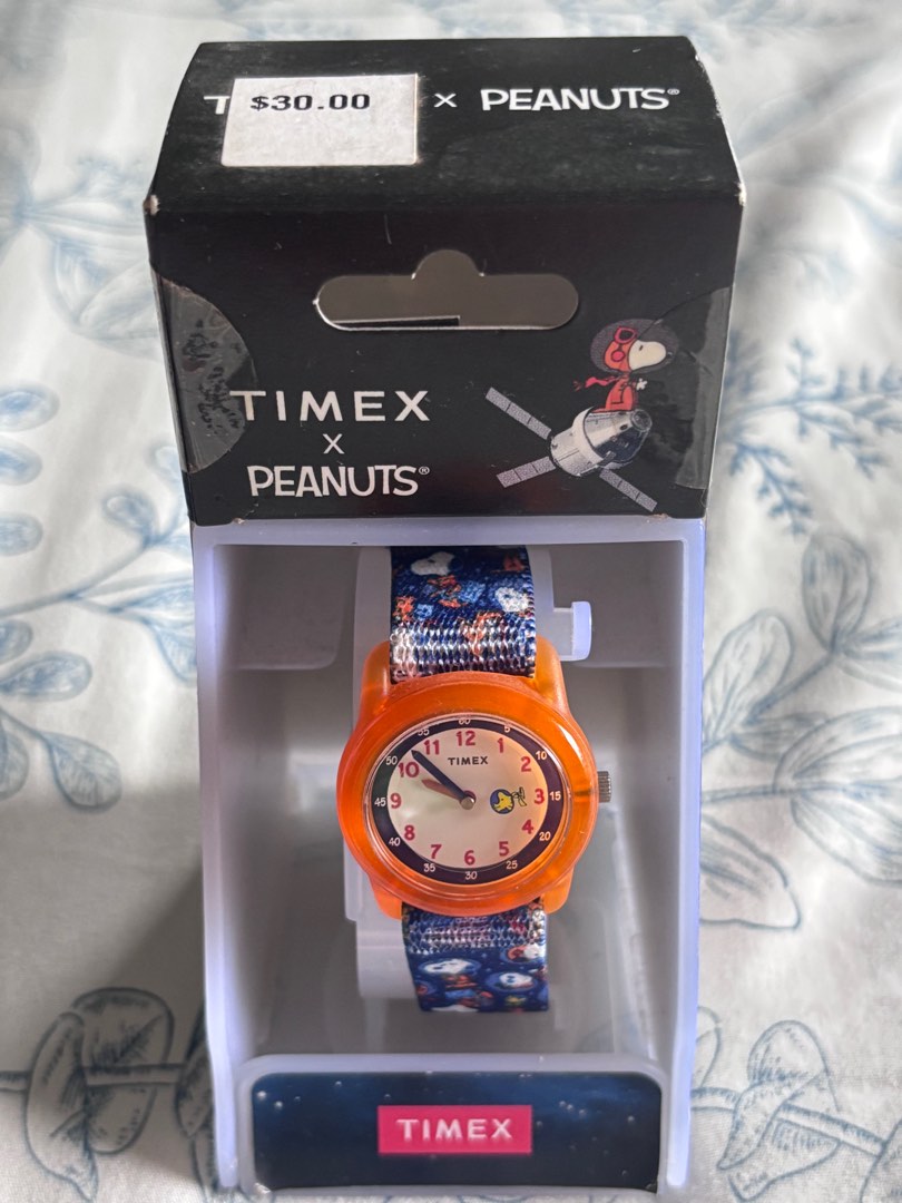 Timex x Peanuts x Snoopy x Nasa watch, Hobbies & Toys, Memorabilia ...