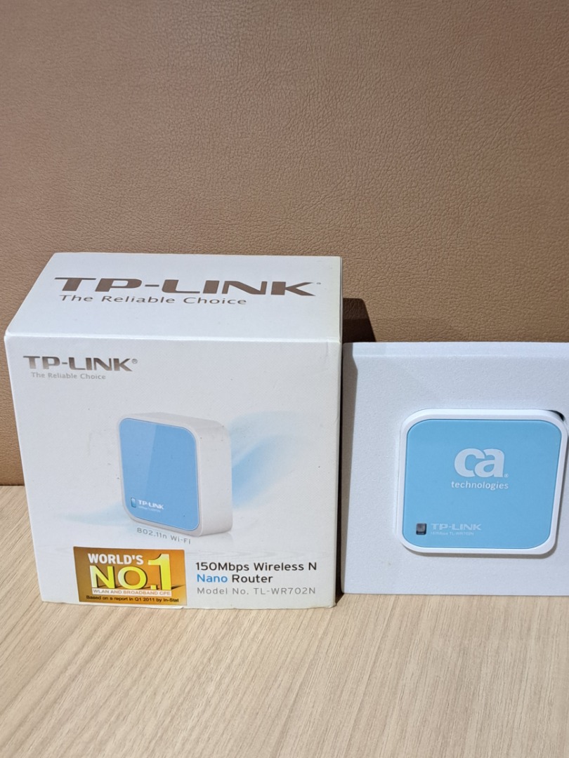 TP-Link 150Mbps Wireless N Nano Router TL-WR702N, Computers & Tech ...