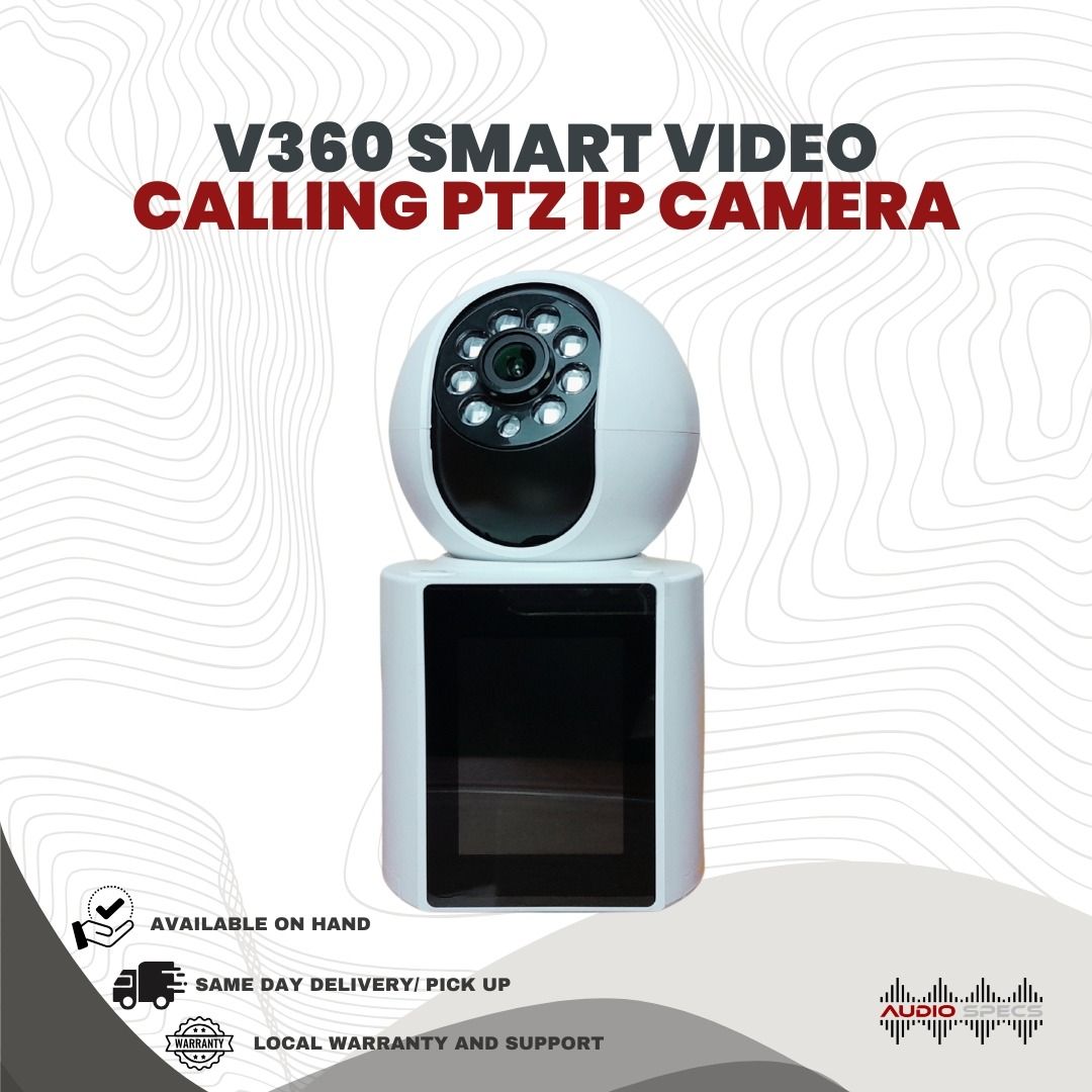 V360 Smart Video Calling PTZ IP Camera, Furniture & Home Living ...