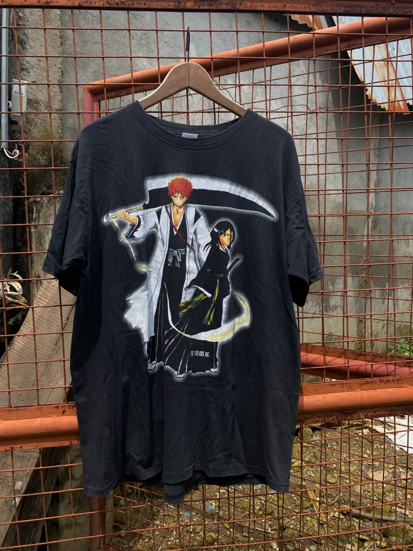 Vintage 00s Bleach Ichigo And Rukia Anime Shirt XL (With Backhit), Men ...