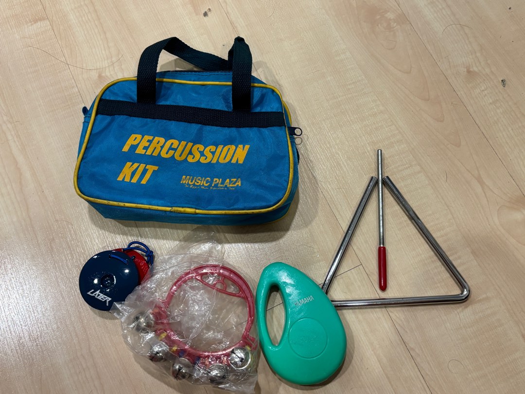 Yamaha Music Percussion Kit & Workbooks & CDs, Hobbies & Toys, Musical ...