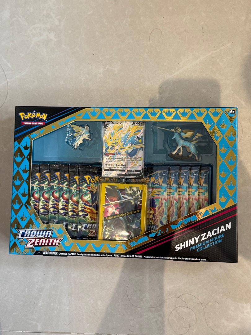 Pokemon Zacian Premium Collection, Hobbies & Toys, Toys & Games on ...