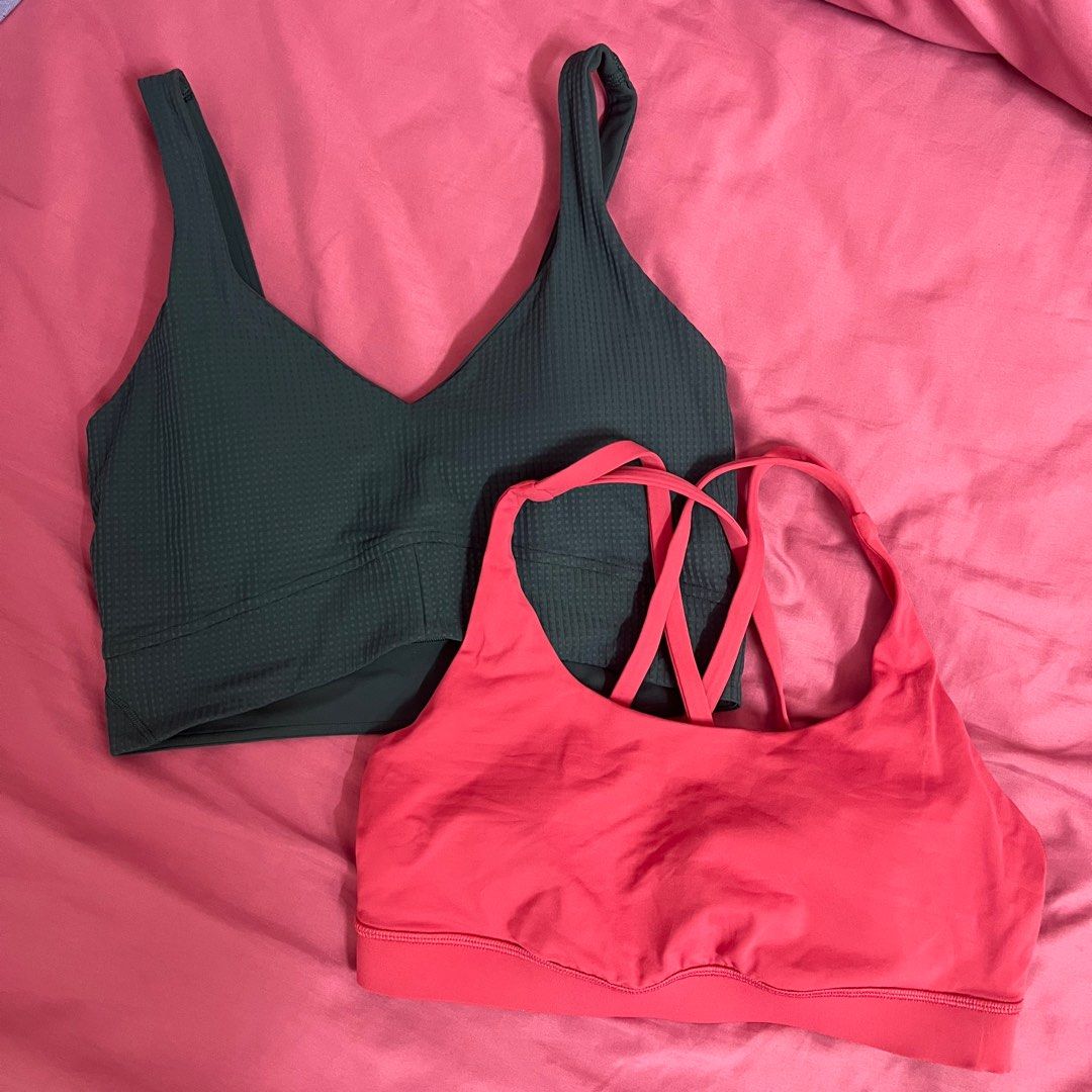 [6] Lululemon Energy Bra pink, Women's Fashion, Activewear on Carousell