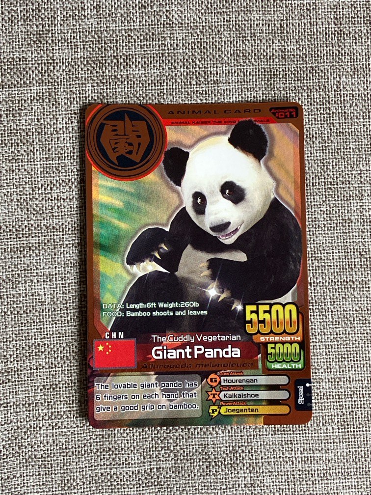 Animal Kaiser plus Giant Panda v2, Hobbies & Toys, Toys & Games on Carousell