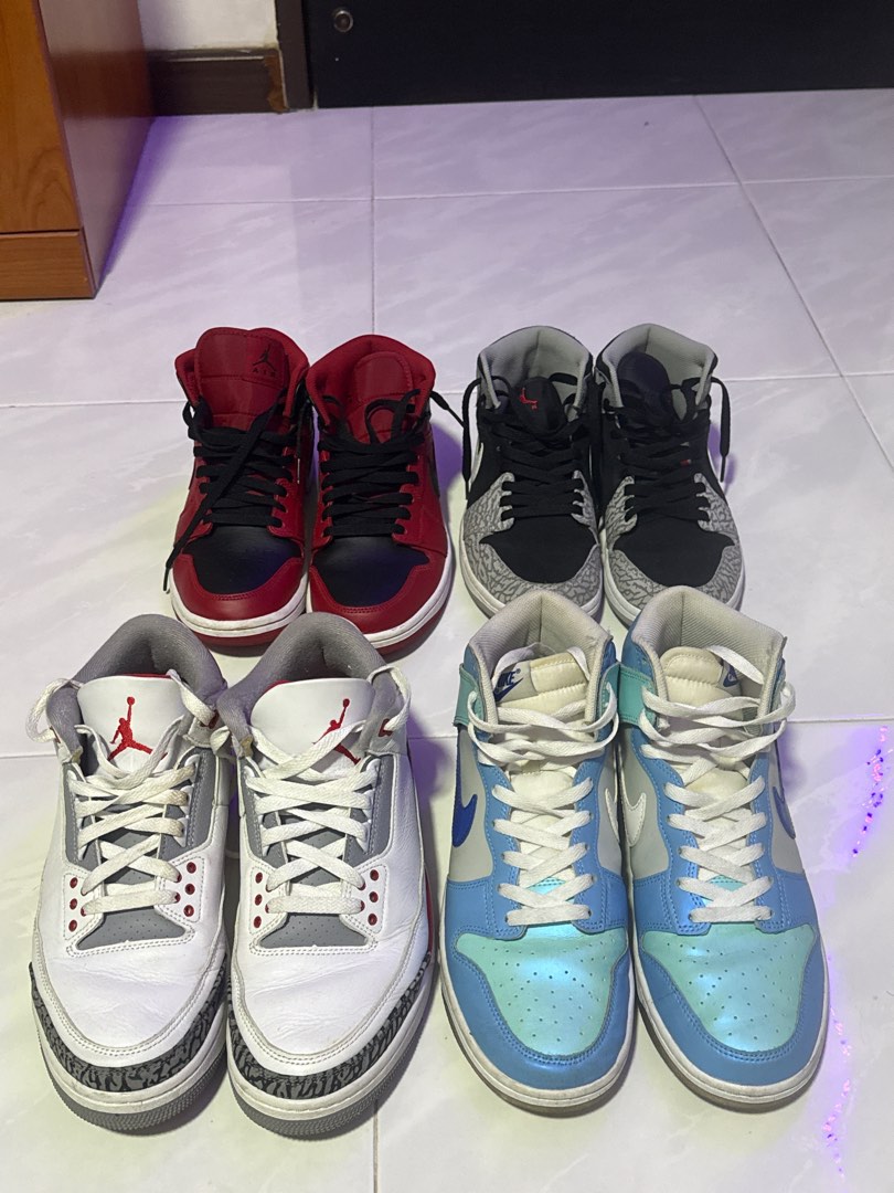 Assorted Nike and Jordan Sneakers, Men's Fashion, Footwear, Sneakers on ...