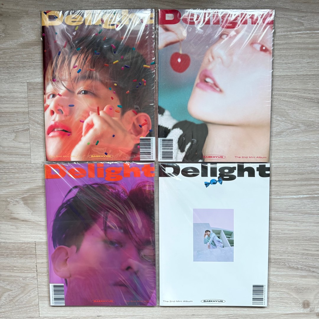 Baekhyun Delight Albums, Hobbies & Toys, Memorabilia & Collectibles, K ...