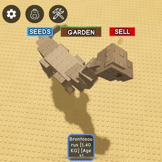 *Good Size* Roblox Grow a Garden GAG Inverted Brontosaurus Bronto ...