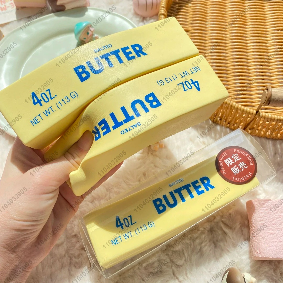 Butter Stick Squishy Toy Slow Rising Squeeze Toy Butter Bar Brick ...