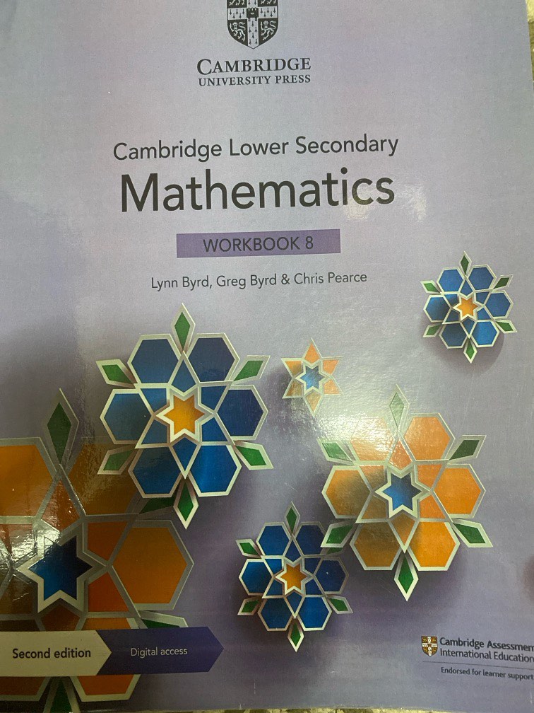 Cambridge Lower Secondary Mathematics workbook 8, Hobbies & Toys, Books ...