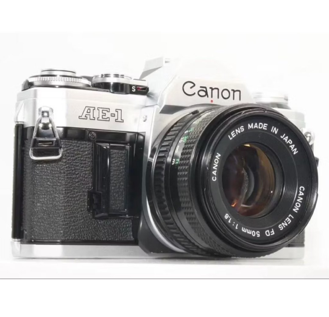 Canon AE-1 35mm Film Camera Silver / FD 28mm f/2.8, Photography ...