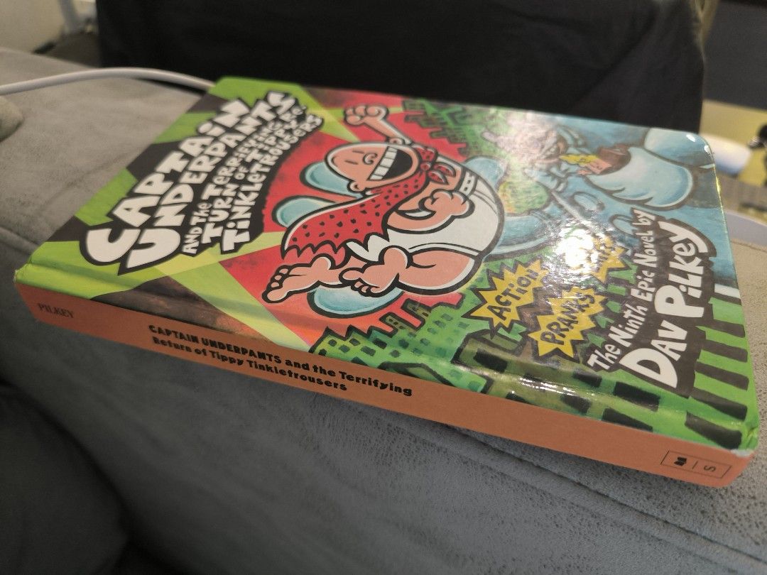 Captain Underpants and the Terrifying Return of Tippy Tinkletrousers By ...