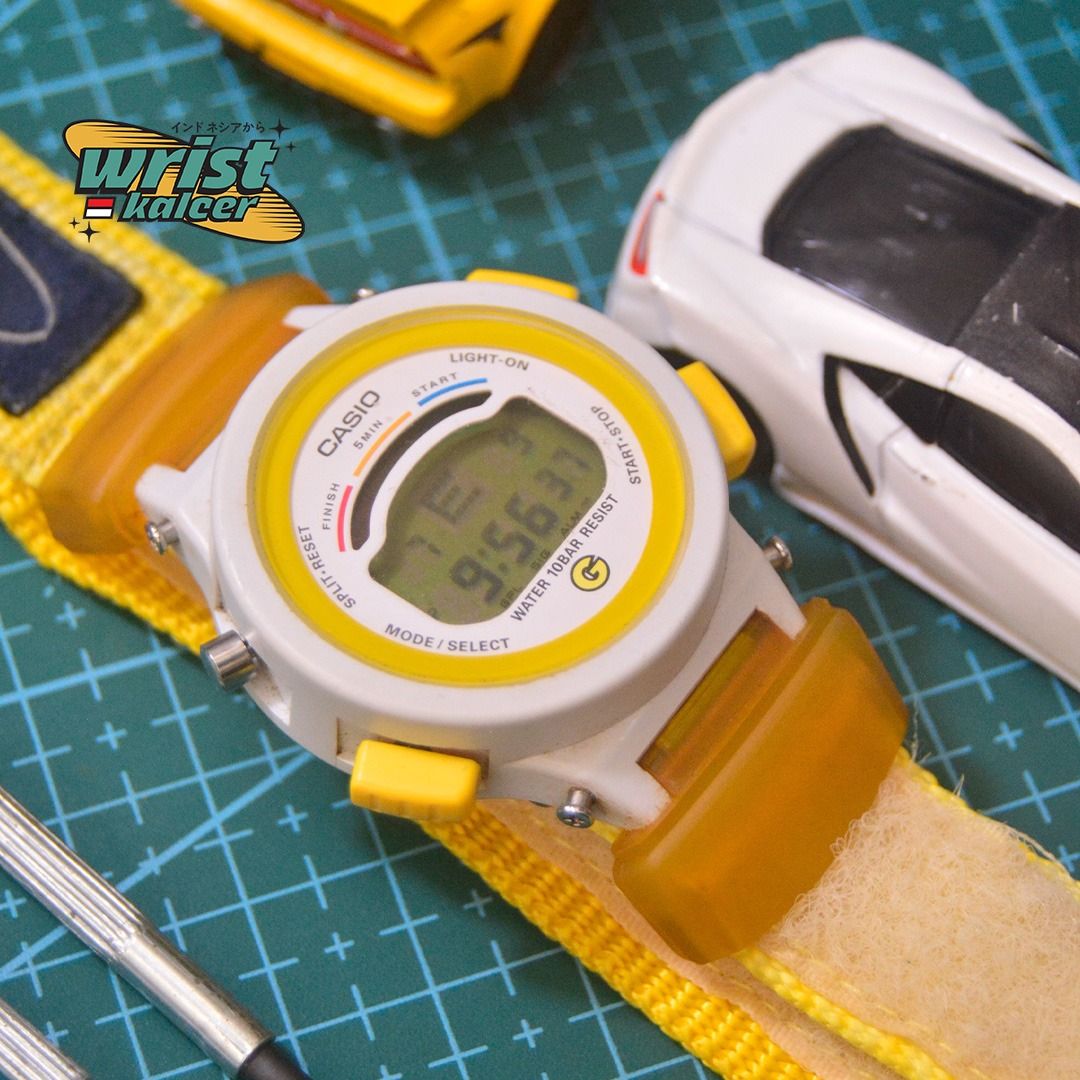 CASIO BABY G BG 310! FULL ORIGINAL KUNING! MADE IN JAPAN!, Fesyen Pria ...