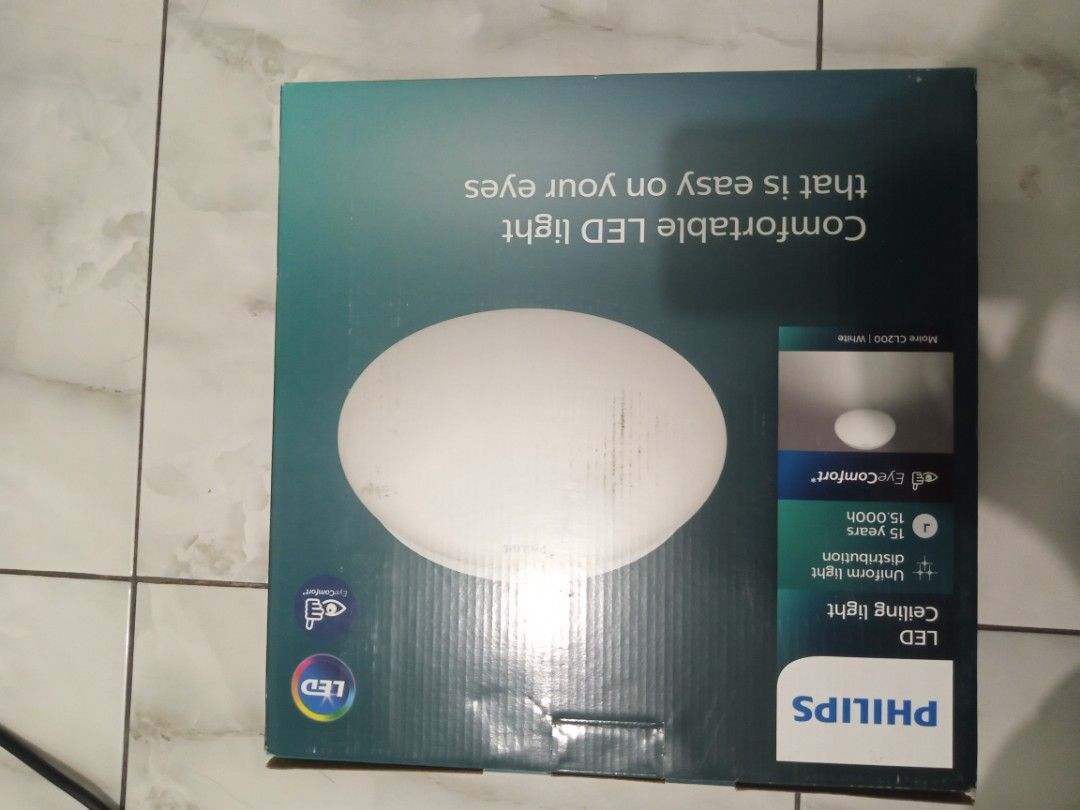 Ceiling lmap philips cl200 17 watt, Perabotan Rumah di Carousell