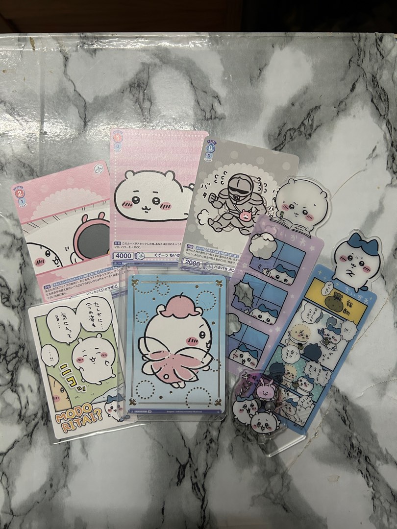「可賣可換」chiikawa chii仔 小八 小物 wsb卡 書簽 拍立得, 興趣及遊戲, 玩具 & 遊戲類 - Carousell