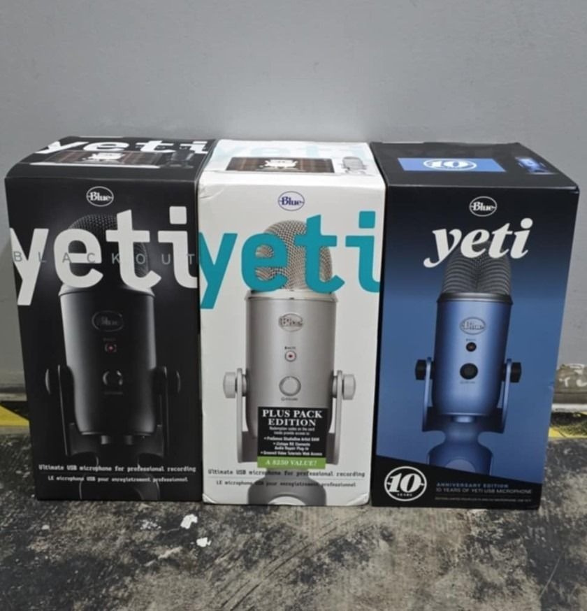 (clearing) Logitech Blue Yeti Professional USB Microphone Premium Multi ...