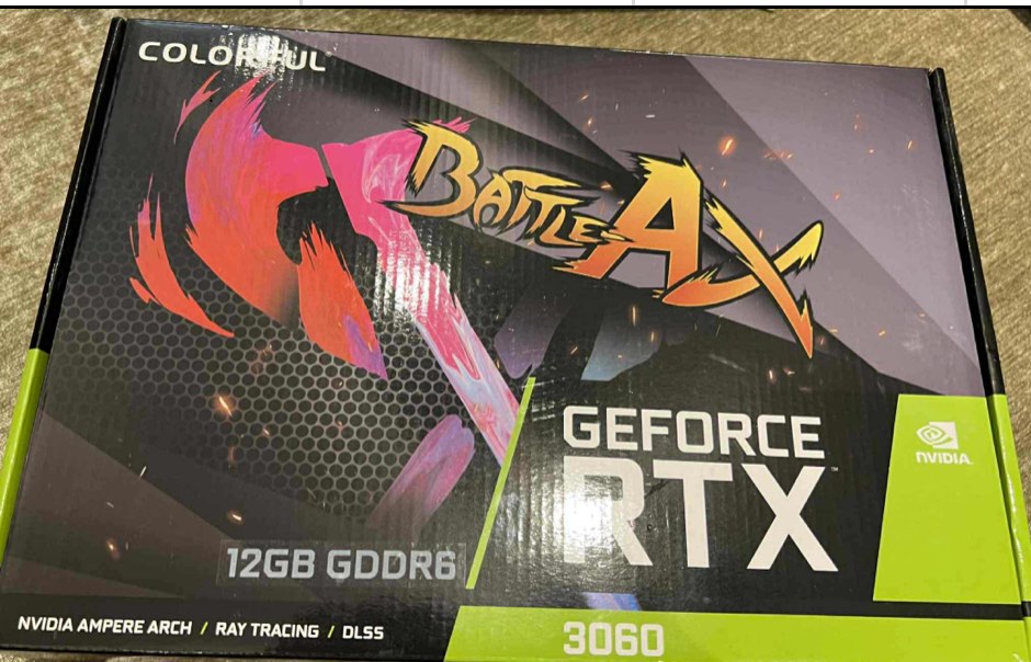 Colorful BattleAX Force RTX 3060 | 12GB GDDR6, Computers & Tech, Parts ...