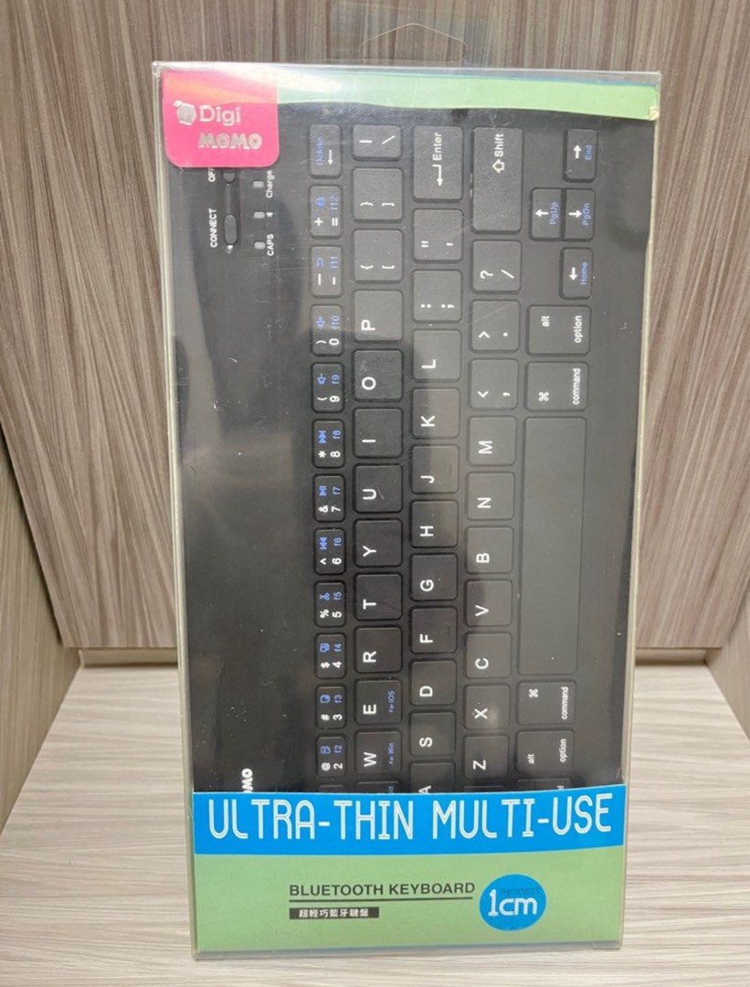 Digi Momo Bluetooth Keyboard 藍芽無線鍵盤, 電腦＆科技, 電腦周邊及配件, 電腦鍵盤及相關產品 - Carousell