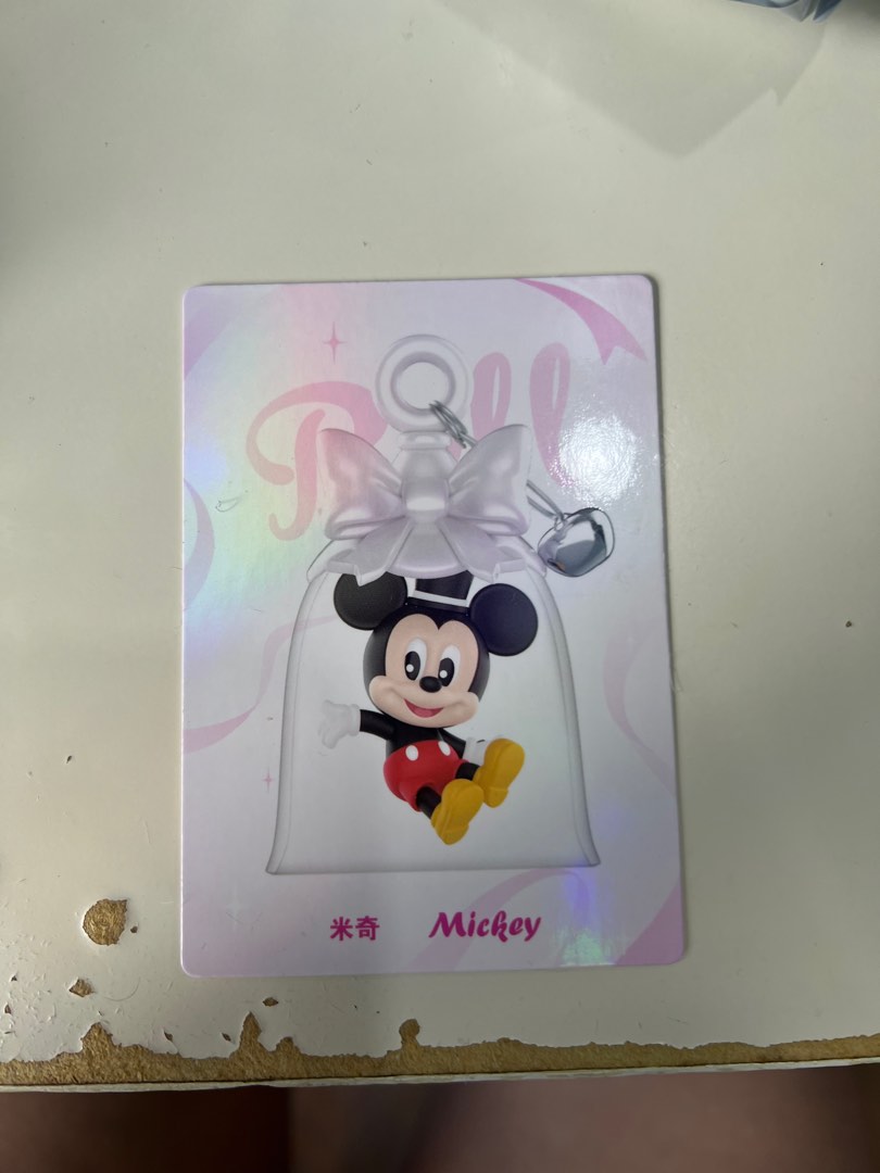 Disney Mickey Mouse Bell Keychain, Hobbies & Toys, Toys & Games on ...