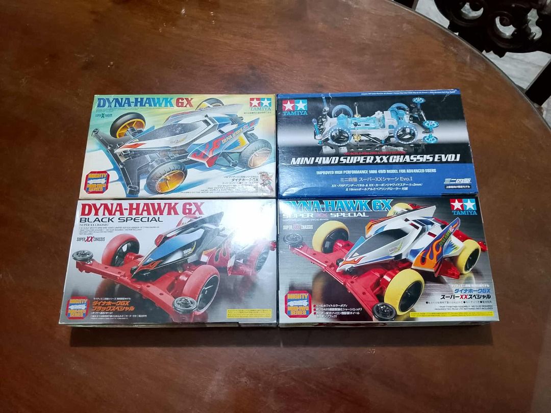 DYNA-HAWK GX SET'S & SUPER XX CHASSIS EVO.1, Hobbies & Toys, Toys ...