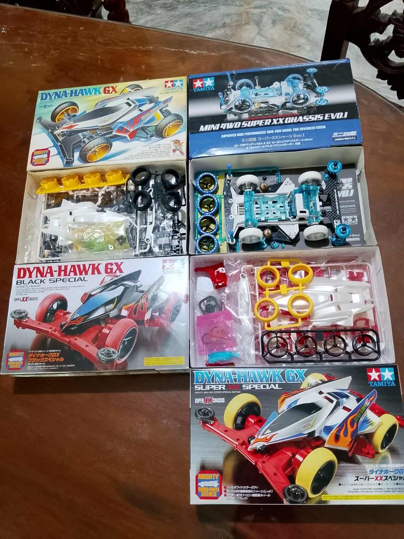 DYNA-HAWK GX SET'S & SUPER XX CHASSIS EVO.1, Hobbies & Toys, Toys ...