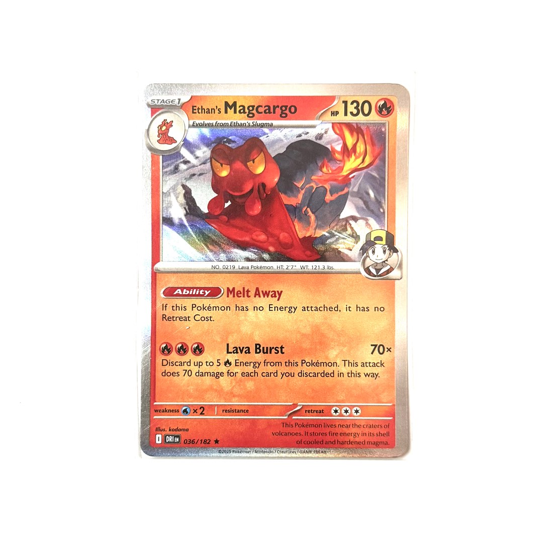 Ethan’s Magcargo #36 - Pokemon Destined Rivals, Hobbies & Toys, Toys ...