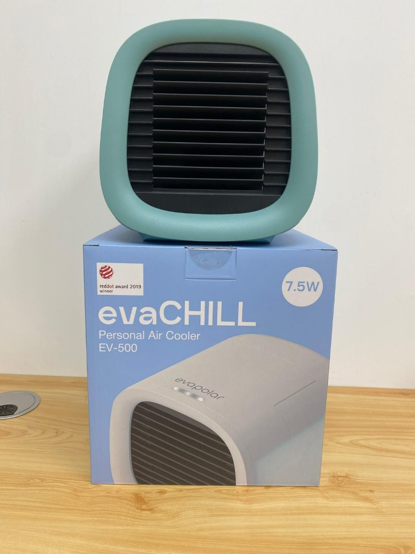 『特價』Evapolar evaCHILL 小型流動冷氣機第三代 EV-500-藍色 |便攜式|坐檯|冷風機|水冷扇, 家庭電器, 冷氣機及暖風機 - Carousell