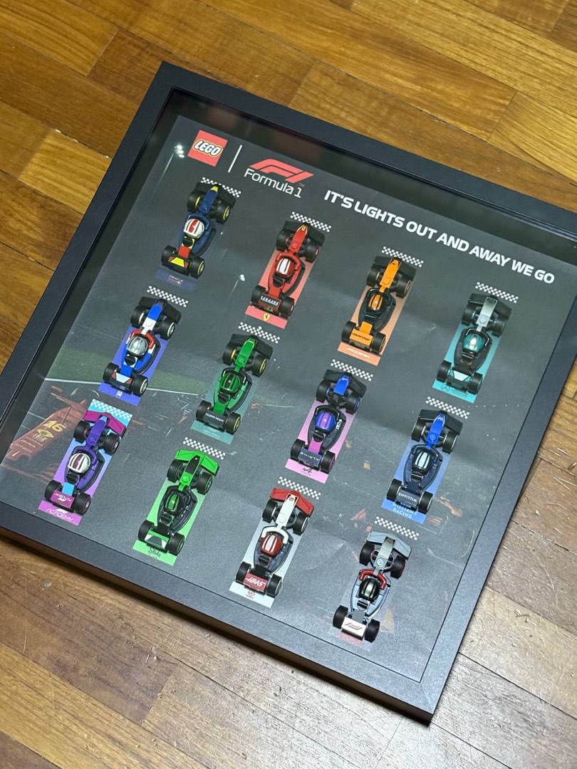 F1 LEGO DISPLAY FRAME, Hobbies & Toys, Toys & Games on Carousell
