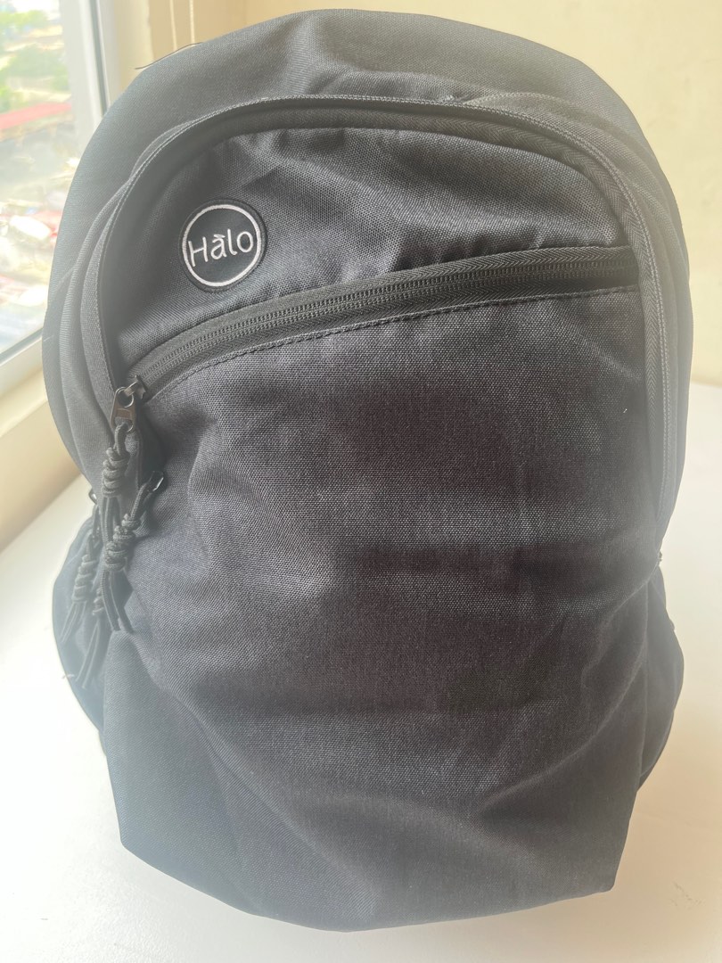 Halo Laptop Backpack, Men's Fashion, Bags, Backpacks on Carousell