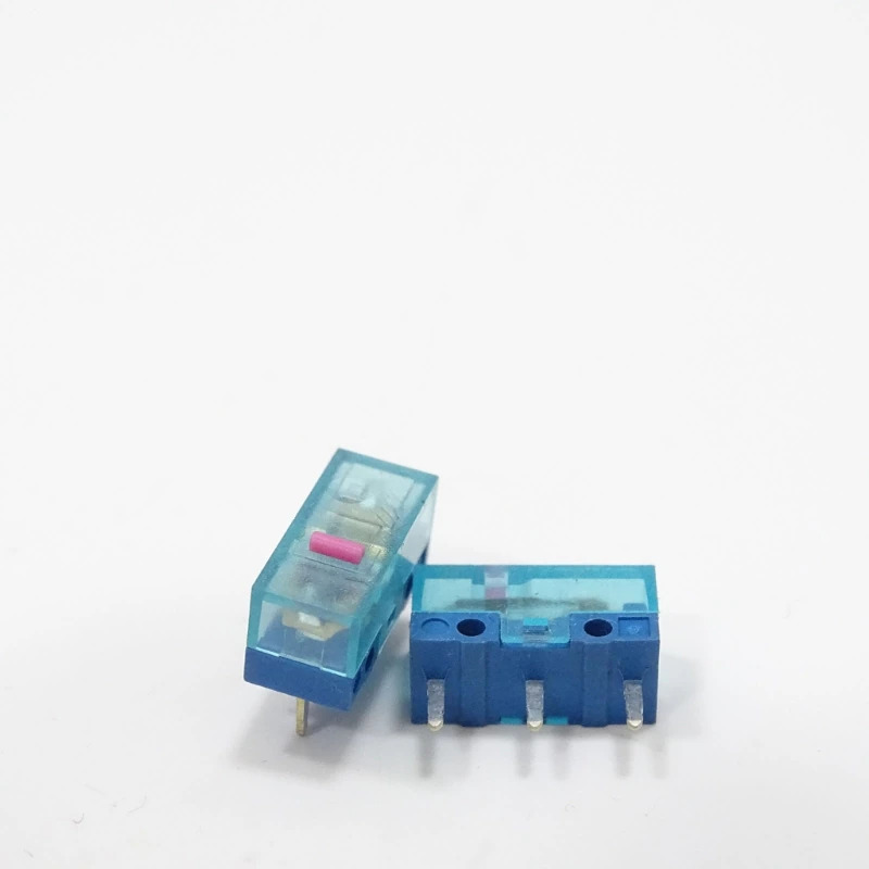 Huano transparent blue shell pink dot micro switch for gaming mouse ...