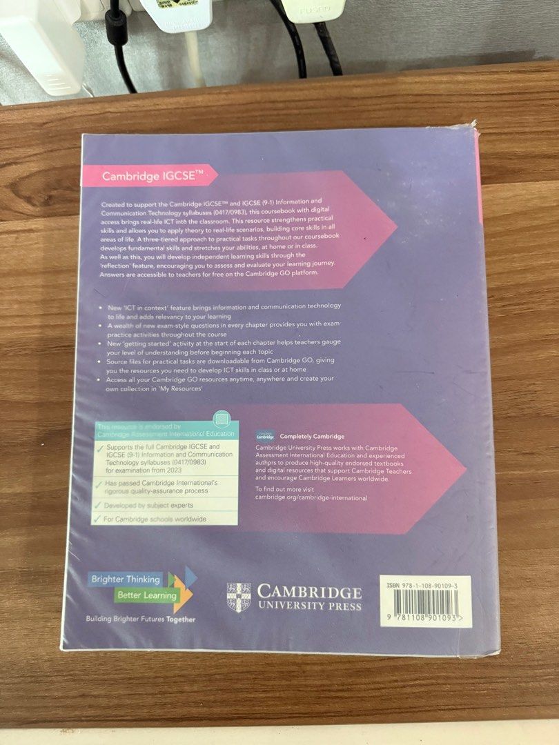 ICT Cambridge IGCSE Coursebook, Hobbies & Toys, Books & Magazines ...