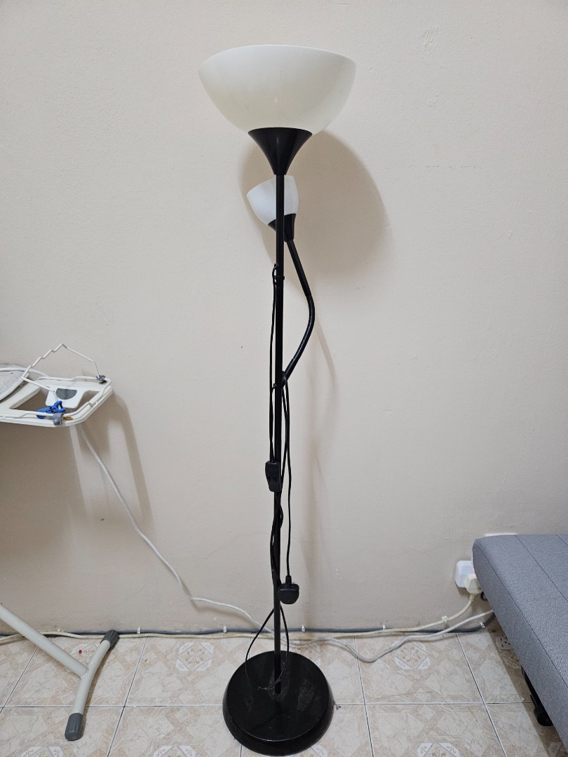IKEA Uplight Floor Lamp (TAGARP), Furniture & Home Living, Lighting ...
