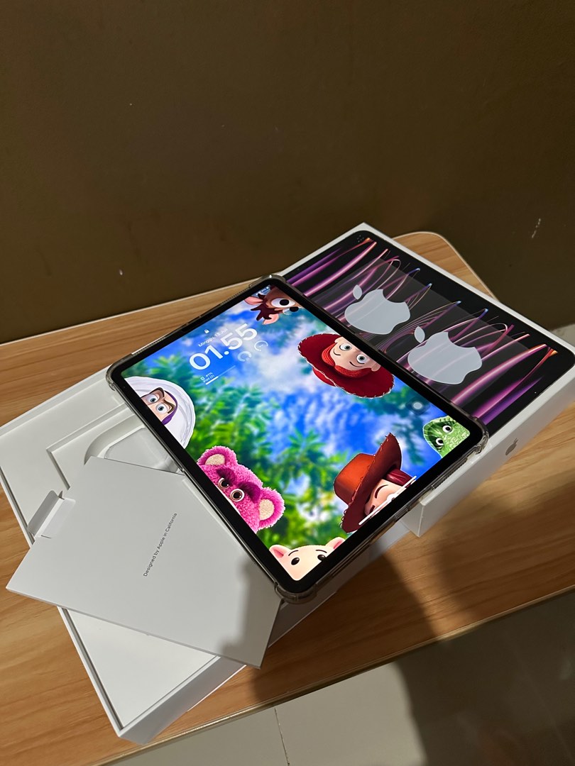 ipad pro m2 (gen-4) celullar + wifi 256gb fullset, Telepon Seluler ...