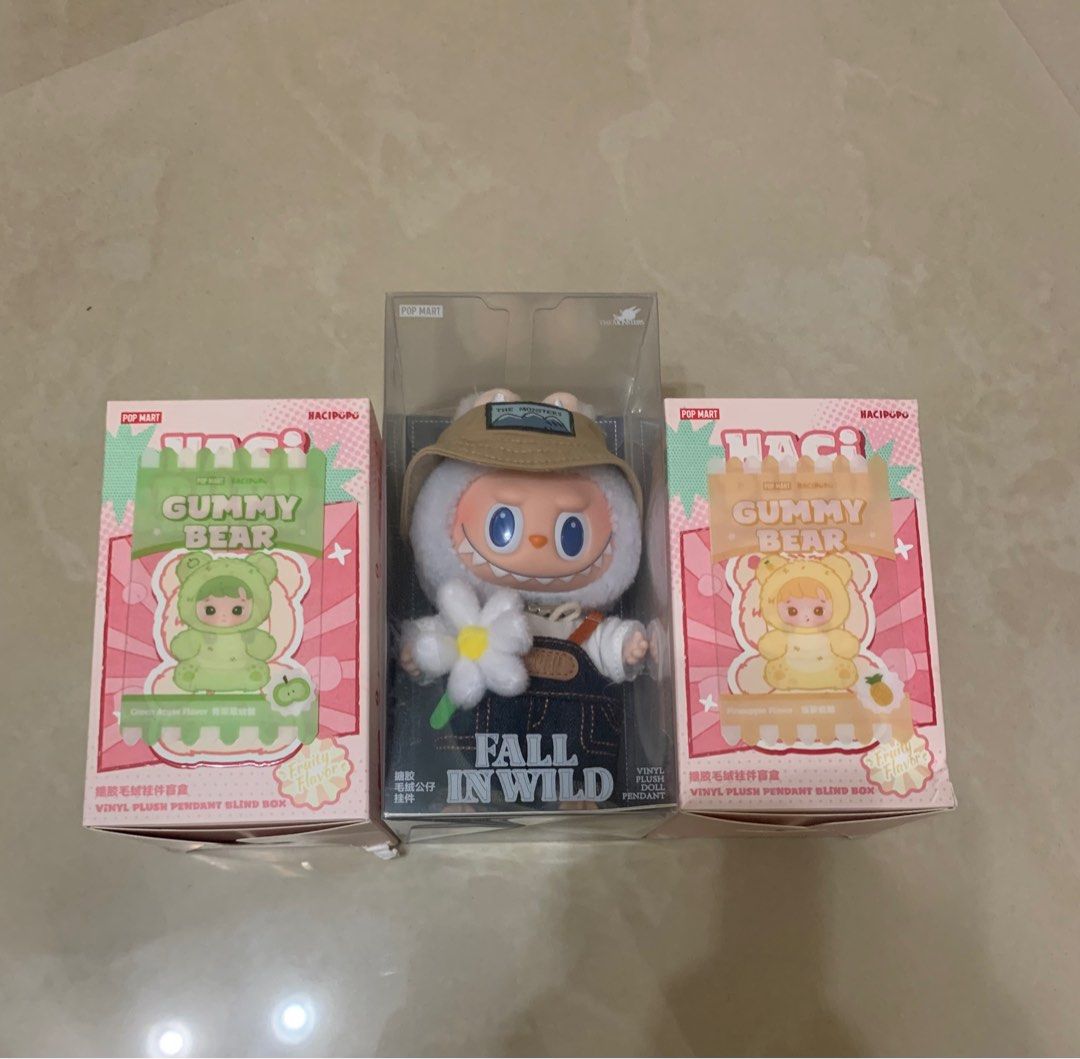 Labubu Fall in wild + HACIPUPU Pineapple/Apple combo [Ready stock ...