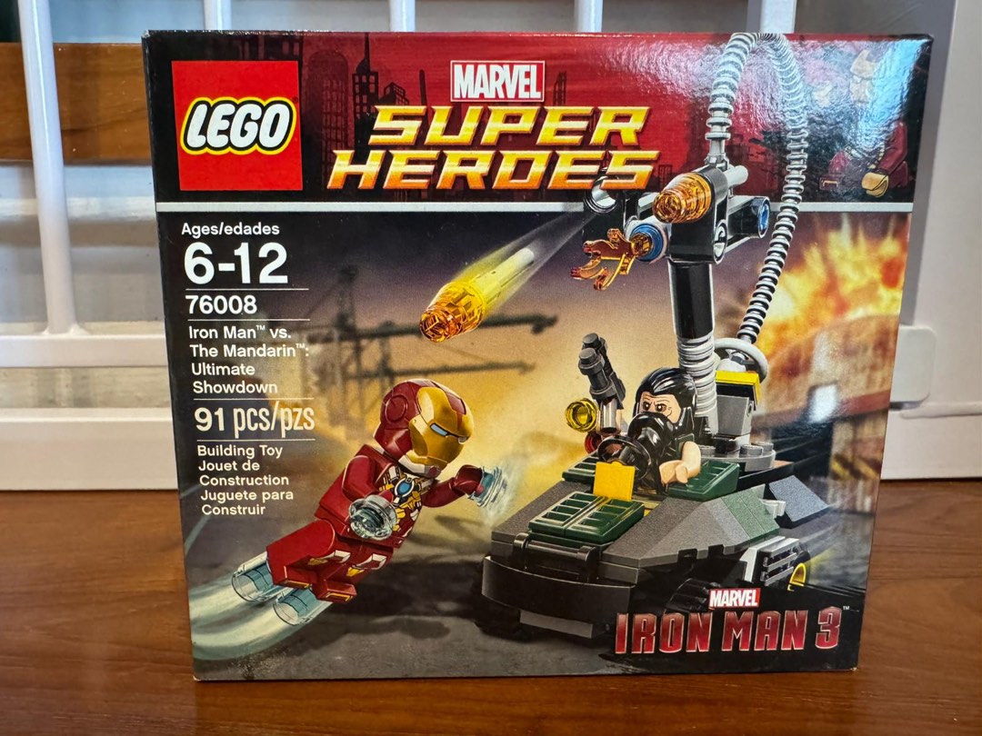 Lego 76008 Marvel Super Heroes Iron Man vs The Mandarin: Ultimate ...